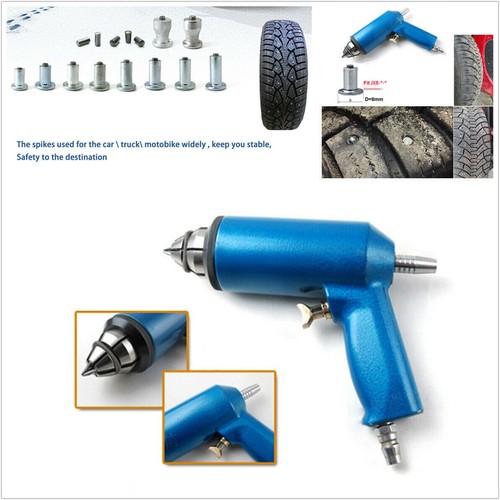 1000 Pcs Winter Tire Studs Screws & Installation Pneumatic Nail Air Gun Tool Kit | eBay
