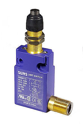 SUNS SN3131-SP-E Panel/Booted Plunger Compact Limit Switch M12 ...