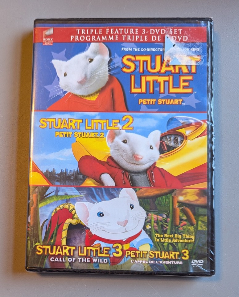 Stuart Little Triple Feature DVD Set 43396379213 | eBay