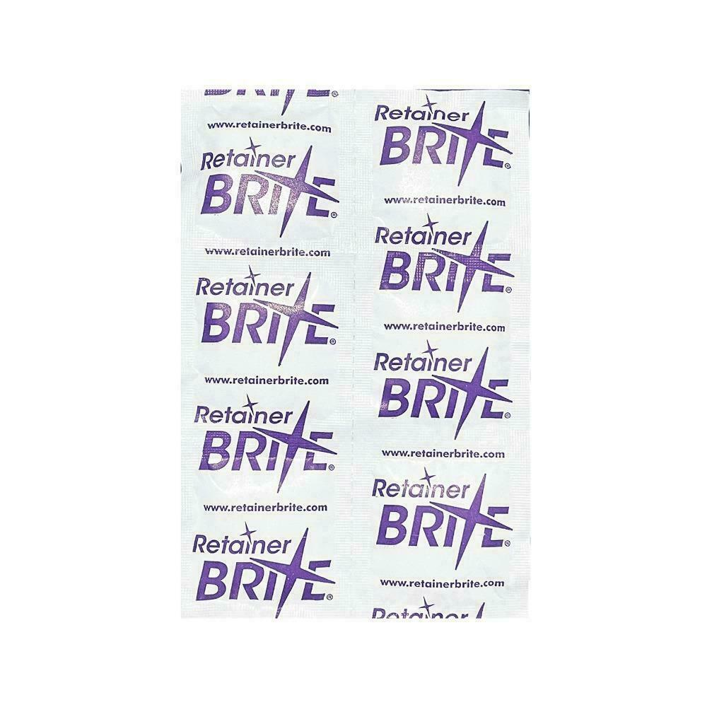 NEW Retainer Brite Cleaning Tablets 96 Tabs | 3 Months Supply ...