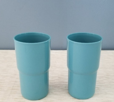 Tupperware Tabletop Tumblers Set of Two Rare Color Brand New 12 ounces ...