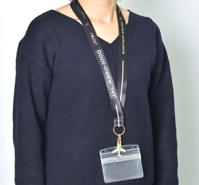 JAL Japan Airlines Airbus A350 Official Lanyard Neck Strap Keychain | eBay