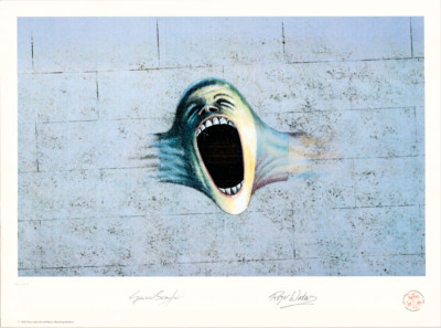Pink Floyd Roger Waters Gerald Scarfe 1995 Sample Printing The Wall ...