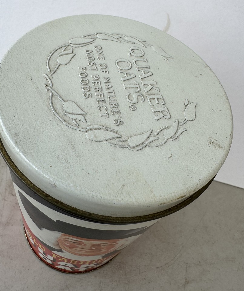 Vintage 1982 Old Fashioned Quaker Oats Tin Can Collector's Limited ...