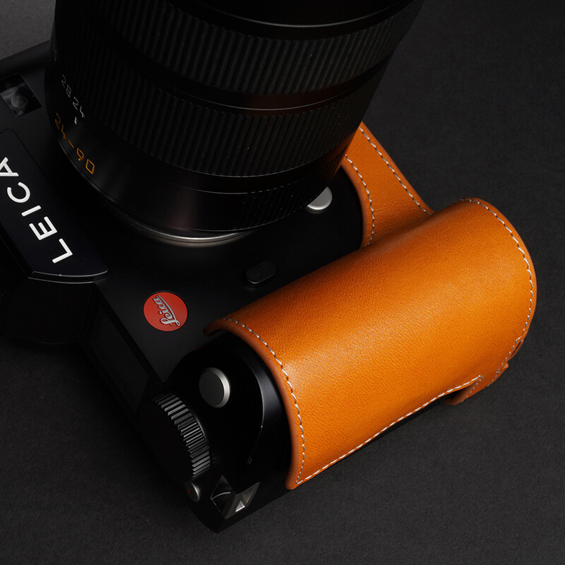 Handmade Genuine Real Leather Camera Half Case Cover Bag For Leica SL ...