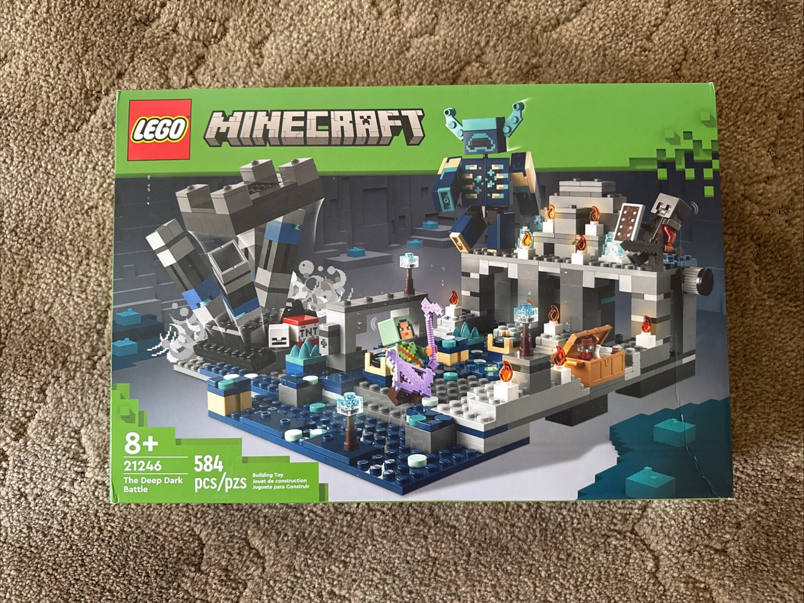 LEGO Minecraft: The Deep Dark Battle (21246) 673419374811 | eBay