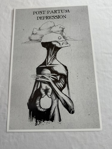 Any Means Necessary Post Partum Art Poster 11.25x17.25” Mental Disorder ...