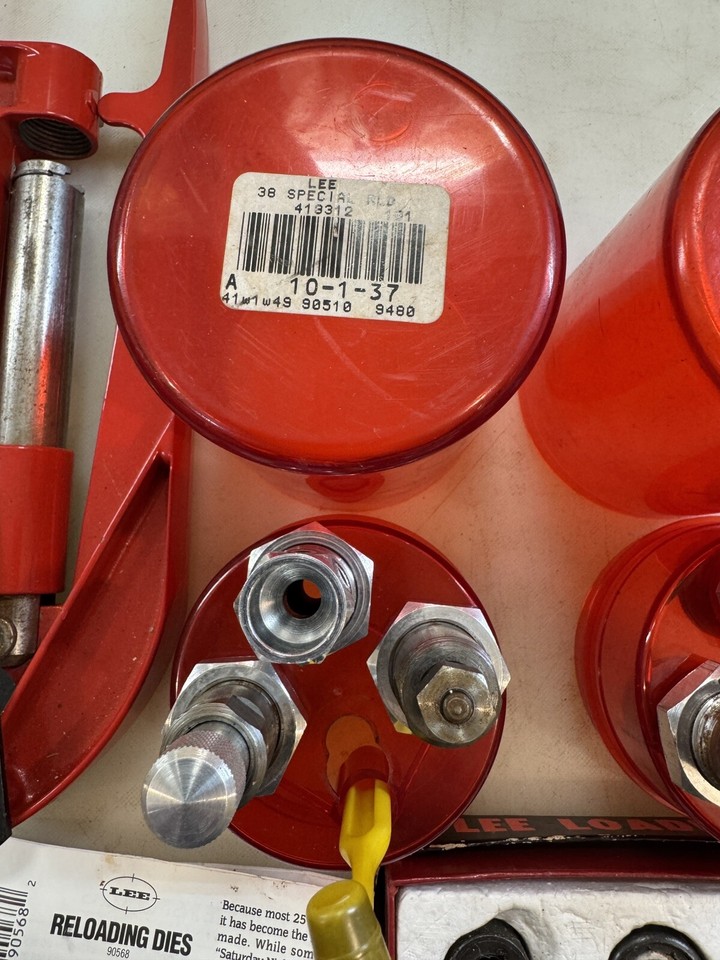 Reloading Lot (Press & Dies) 38 Special, 25 ACP , 222 Rem | eBay