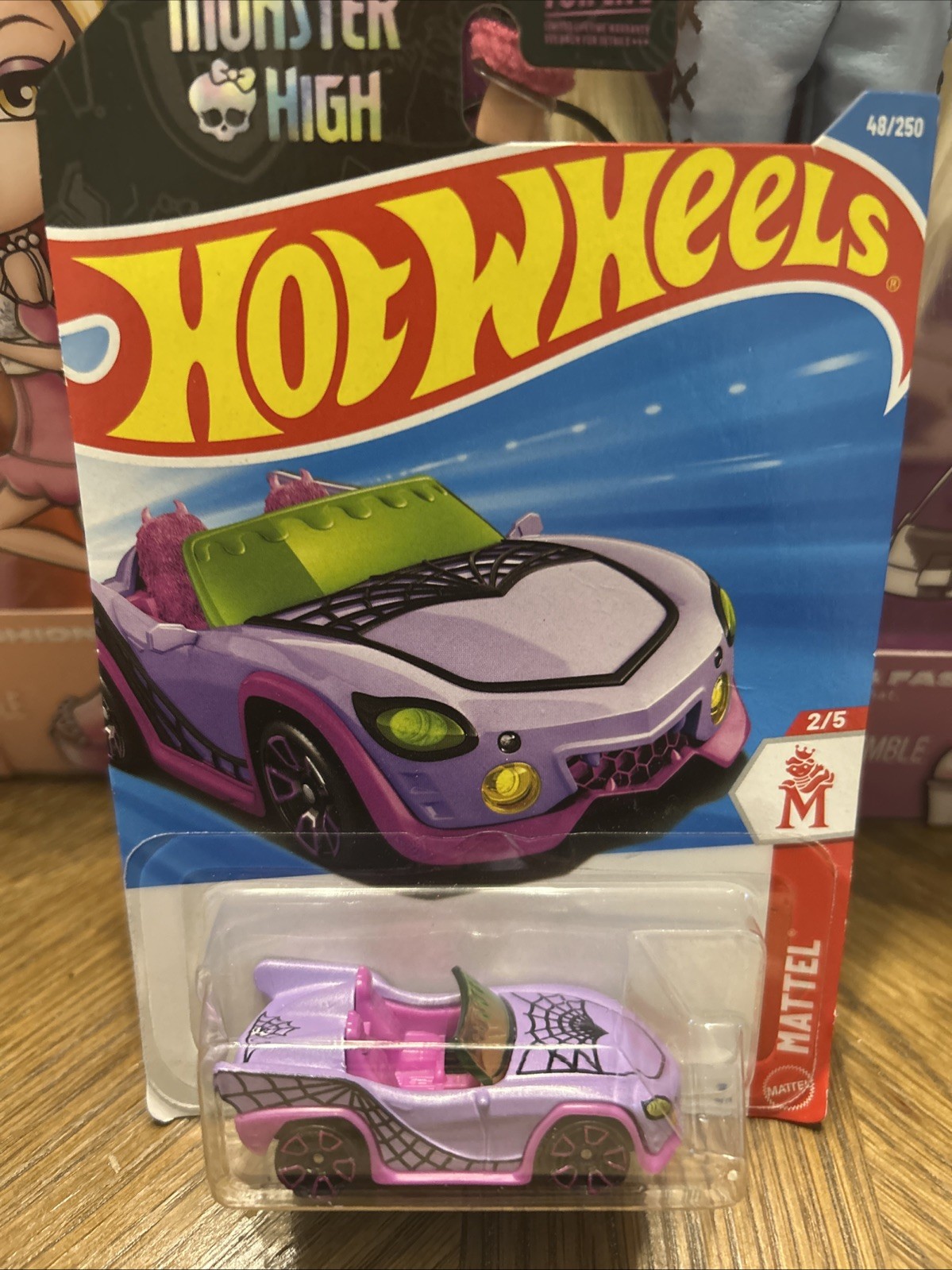 2024 Hot Wheels Monster High Ghoul Mobile HW Screen Time Series #1/10 ...
