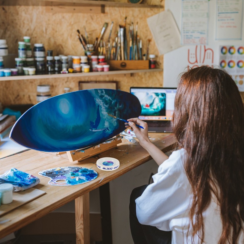 Paint Plate Painting Pigment Ink Mixer Chinese Color Mixing Tray ...