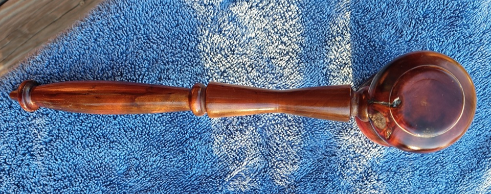 Vintage Masonic Gavel W/Sound Block Personalized Worshipful Master ...