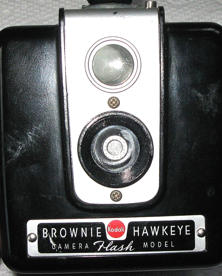 Kodak Brownie Hawkeye Flash Model Box Camera Shutter Works | eBay