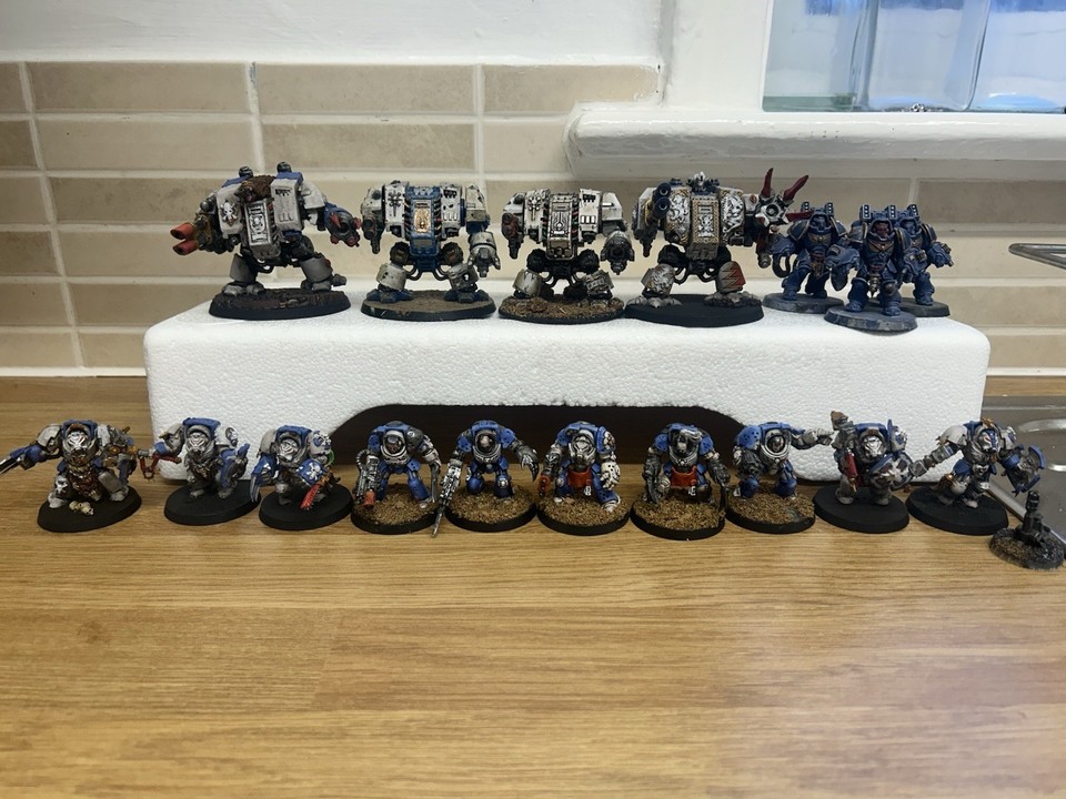 Space Marine Army 2500-3000pts. Painted to High Standard. Warhammer 40k ...