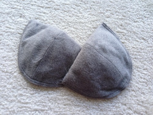 SET 2 shoulder pads grey putty used tops sweaters coats jackets ...