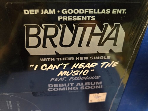 Brutha Featuring Fabolous – I Can't Hear The Music - 12" SINGLE | eBay UK