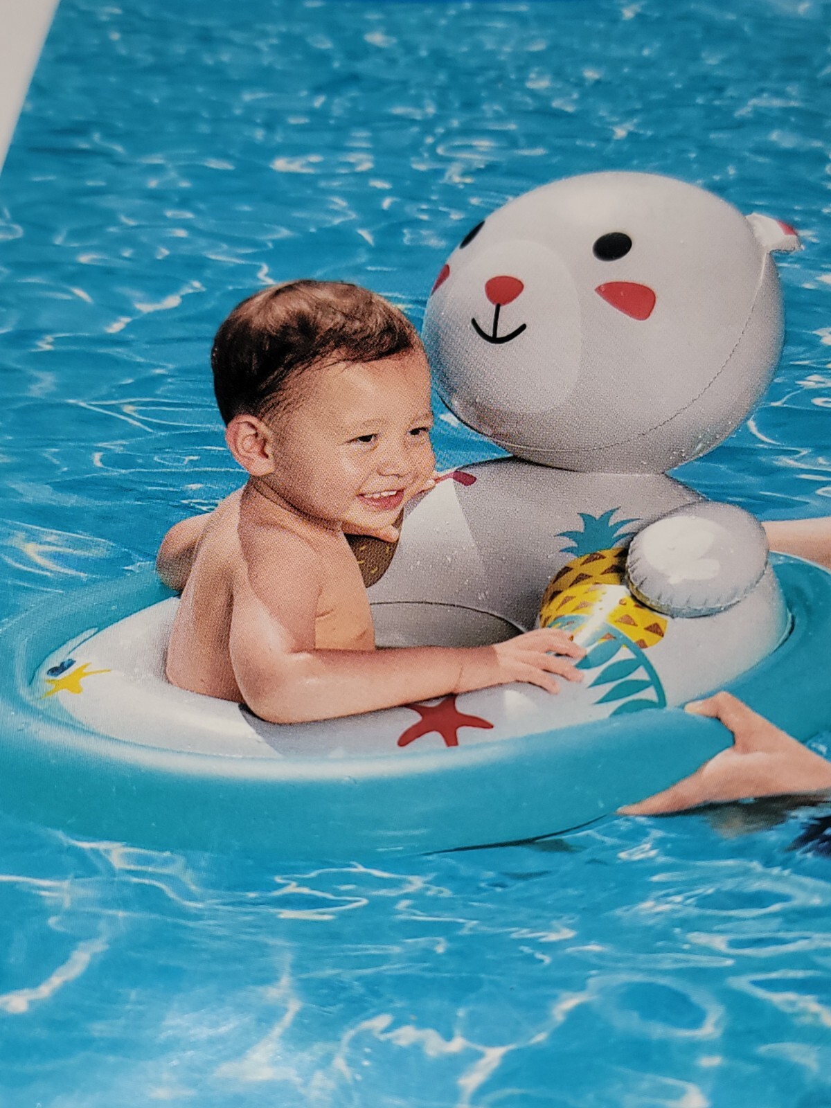 Water Sun and Fun Inflatable Baby Pool Float-32in x 22in- Ages 0-1 NEW ...