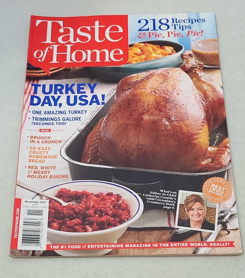 Lot of 4 - Taste of Home Magazines Back Issues 2013 & 2014 | eBay