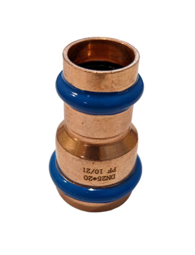 AW PFW021 Metpress 25-20mm 1-¾" Water Copper Press Reducing Coupler ...