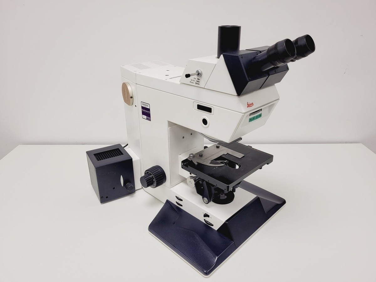 Leica Dm R Trinocular Fluorescence 4 Position Upright BestScope