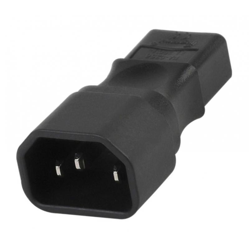IEC320 C14 Male to IEC 320 C9 Female Power Converter AC Adapter | eBay