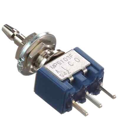 1pc TE AMP MPS103FPC Alcoswitch Switch Pushbutton SPDT 3A Mom 1/4 in. bushing m | eBay