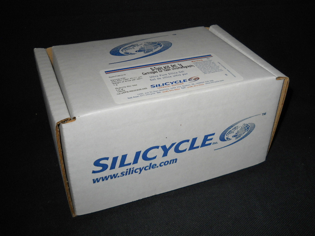 (50) Silicycle Ultra Pure Silica Gel 6mL 1g SCX Cartridges 230-400 Mesh ...