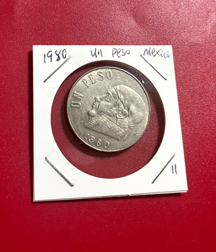 1980 UN PESO MEXICO COIN - NICE WORLD COIN !!! | eBay