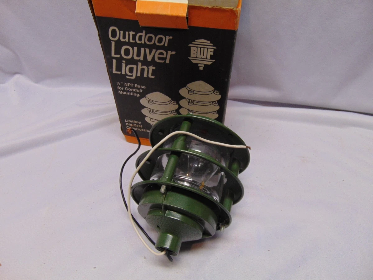 Outdoor Louver Lights