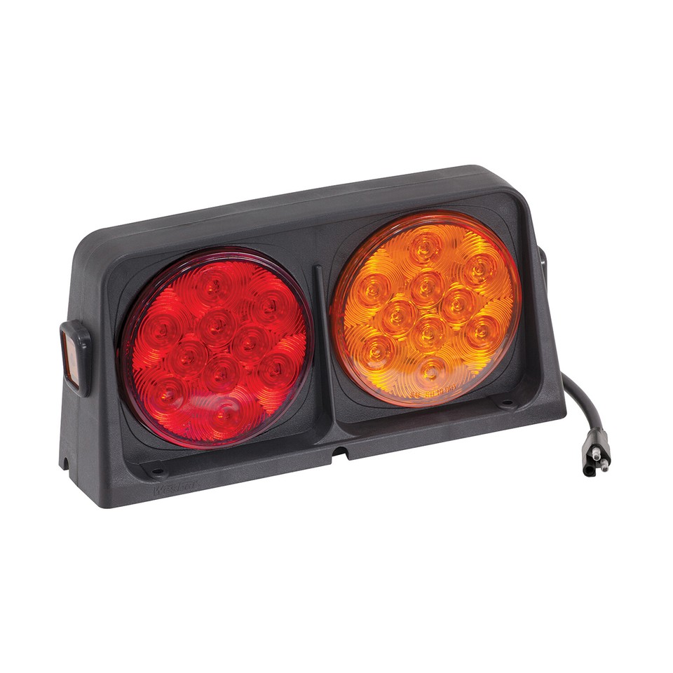 Wesbar LED AG Light Kit Dual L/R 3-Wire Rear-Red/Amber Front-Amber ...