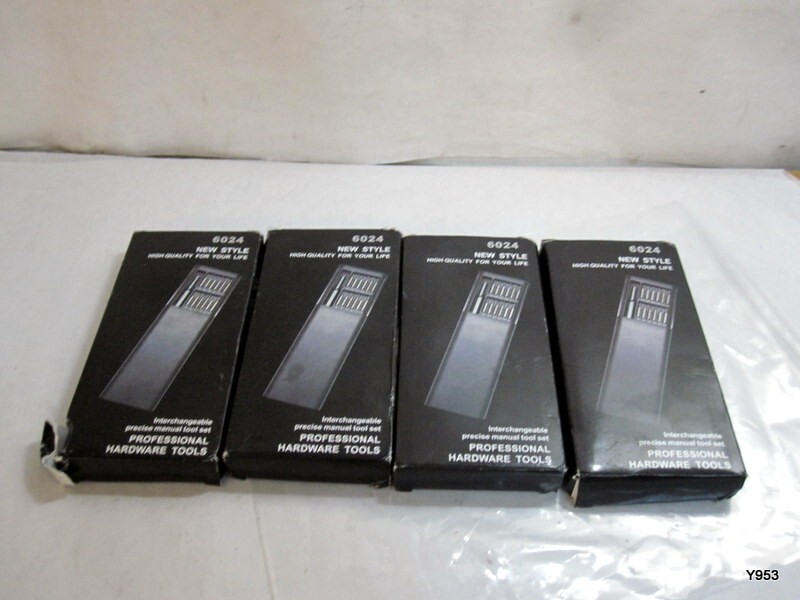 4 pack Hardware Tools High Quality 6024 New In Box Color Silver 24 In 1 ...