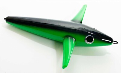 Trolling Teaser Bird for Big Game Fishing Acrylic 9" Black and Green | eBay