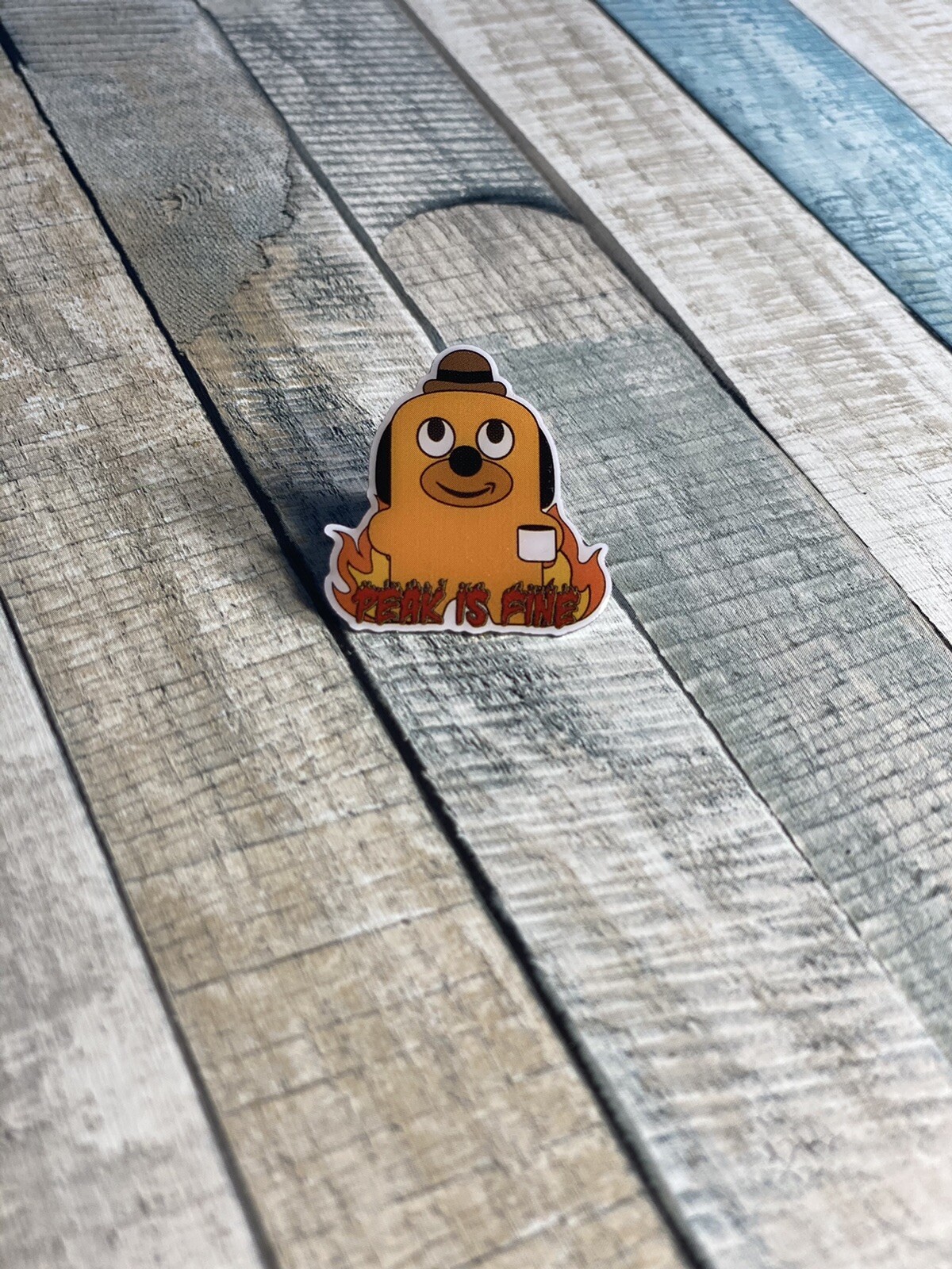 *RARE* Peak Is Fine Dog Peccy Pin Collectible | eBay