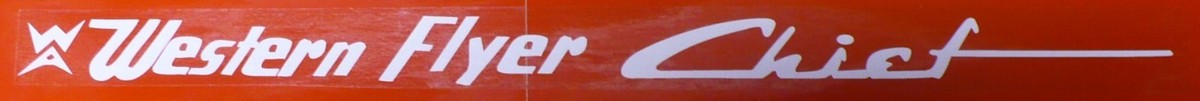 Western Flyer Decals