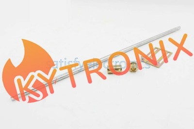 1x Aluminum 300mm Volume Potentiometer Extension Shaft Audio Connecting ...