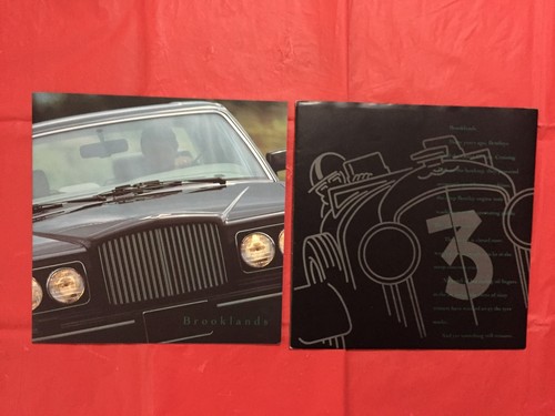 LOT BENTLEY "BROOKLANDS" British Car Dealer Sales Brochure + Envelope ...