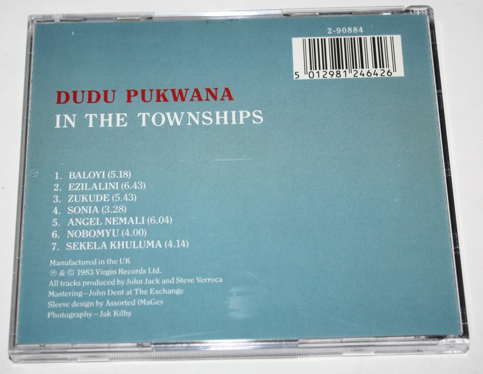 Dudu Pukwana In the Townships, Earthworks / VIrgin 2-90884 (1983 CD) | eBay