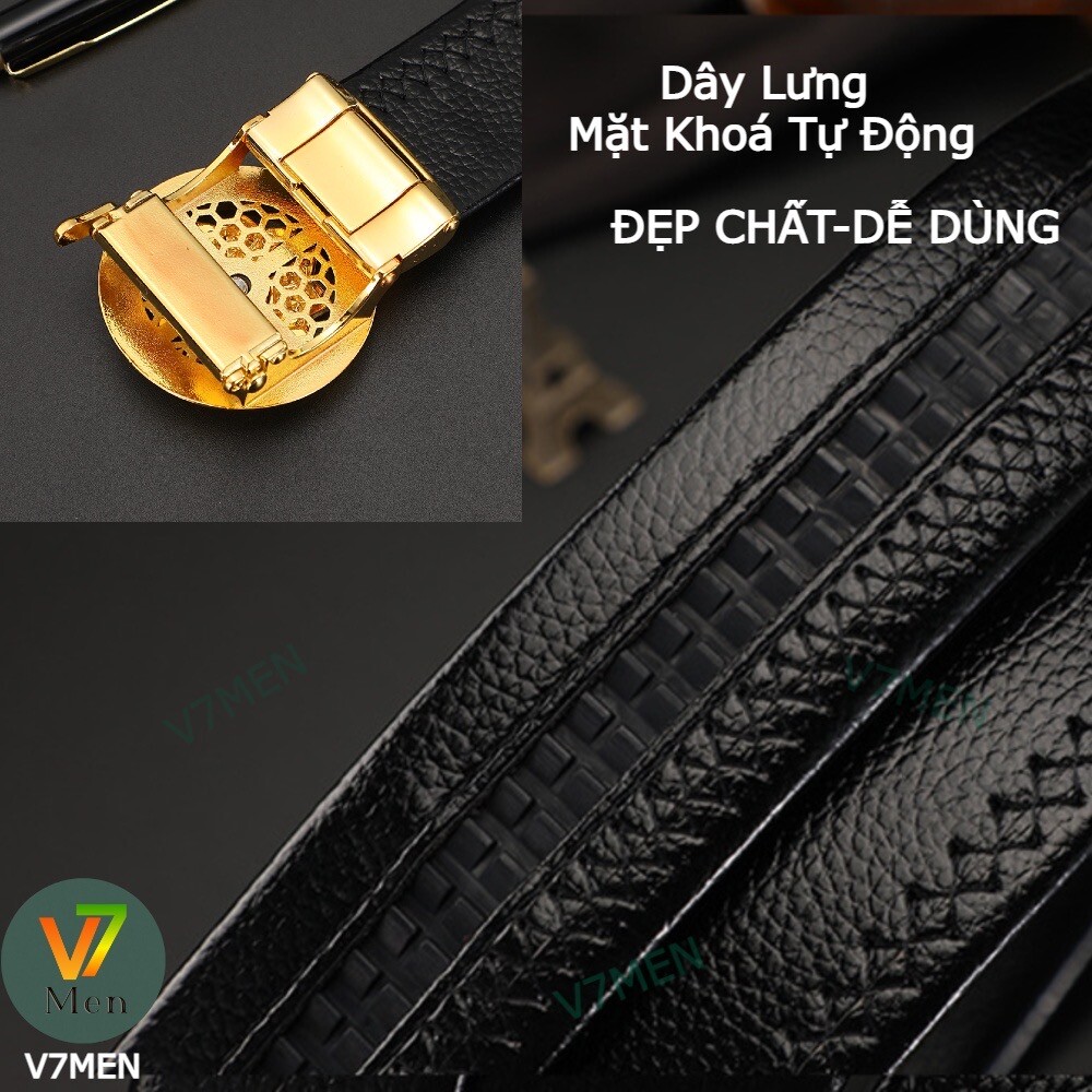 Men's Leather Belts Automatic High-grade Rotating Face , Korean Style ...