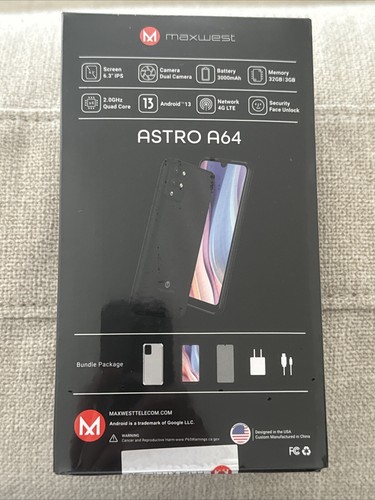 BRAND NEW MAXWEST ASTRO A64 UNLOCKED SEALED | eBay