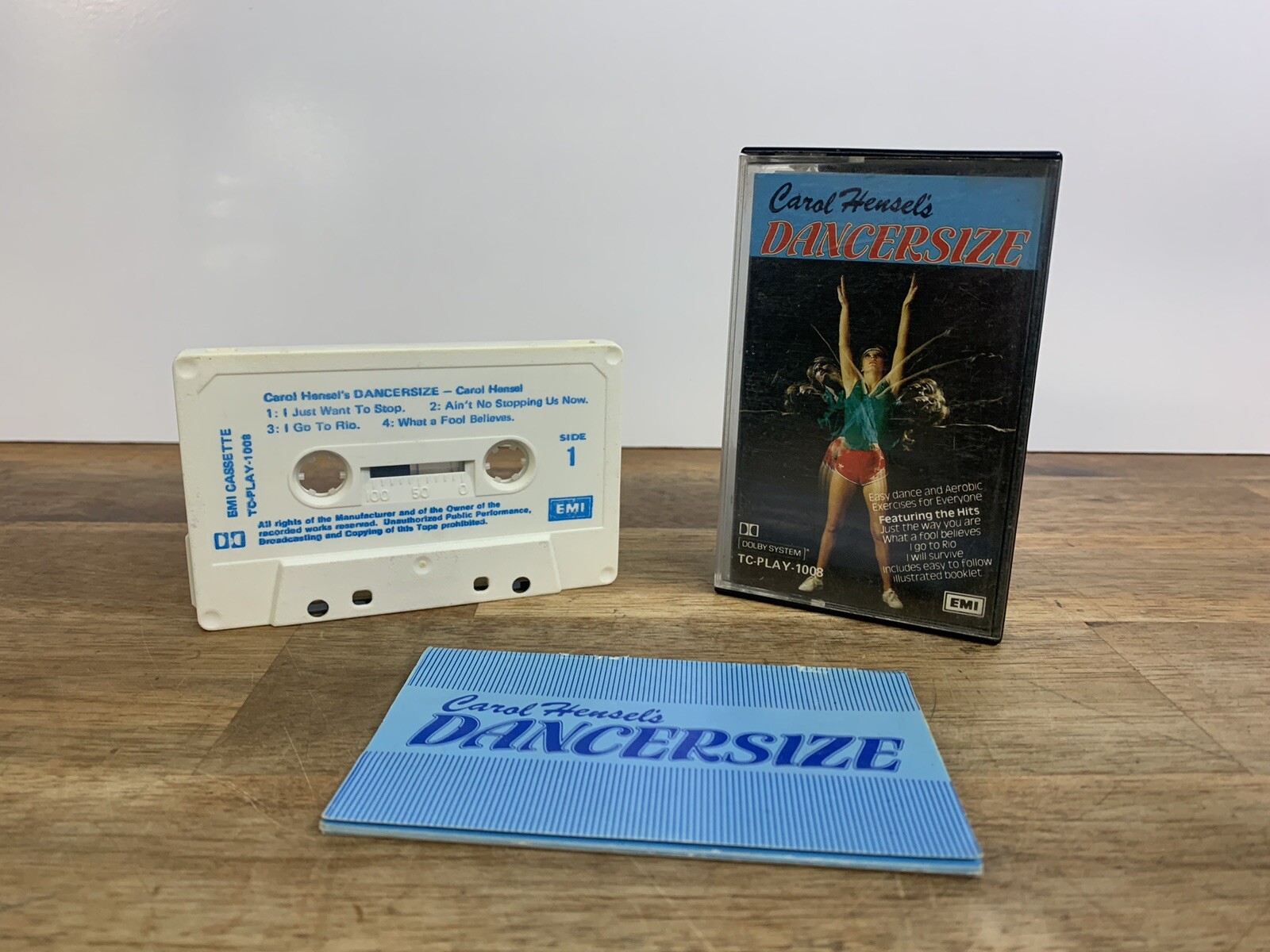 Carol Hensel's Dancersize - Fitness Audio Cassette Tape - EMI | eBay ...