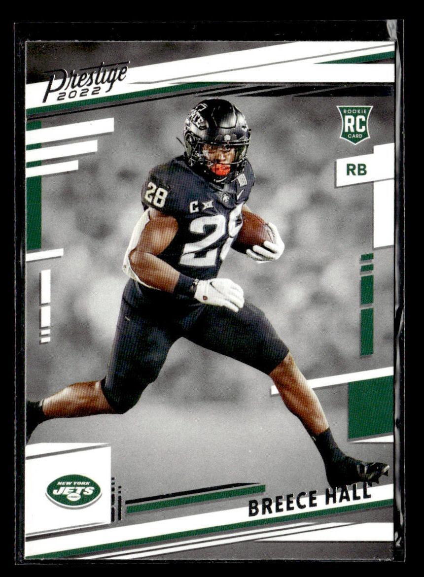 2022 Panini Prestige #313 Breece Hall Rookie Card New York Jets | eBay