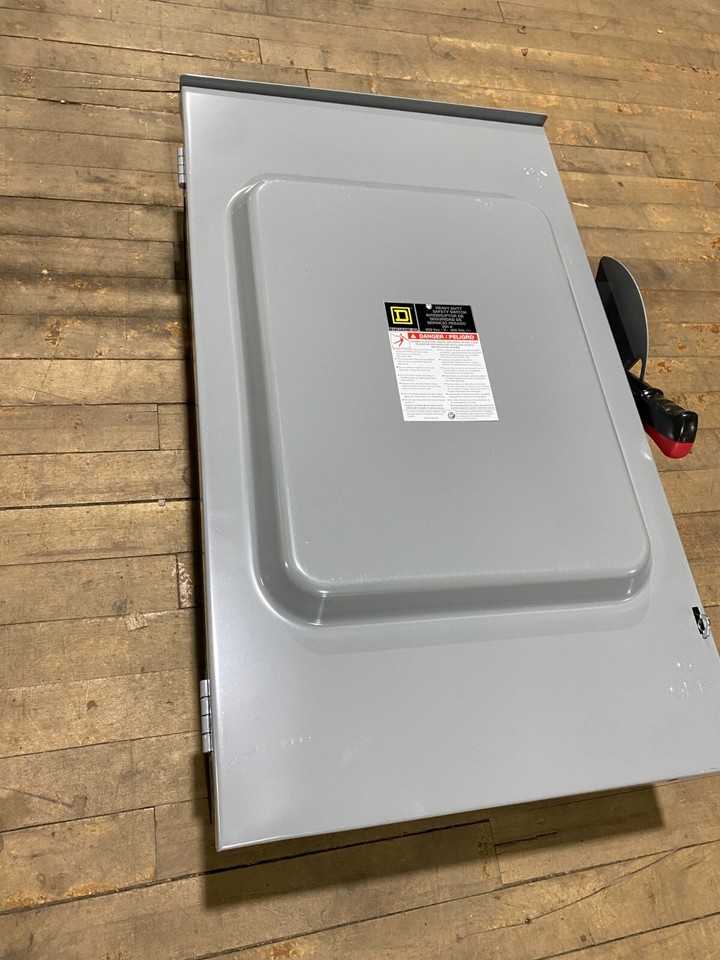 Square D HU364RB Non-Fusible Disconnect Switch 200A 600V AC/DC 3P 3PH ...