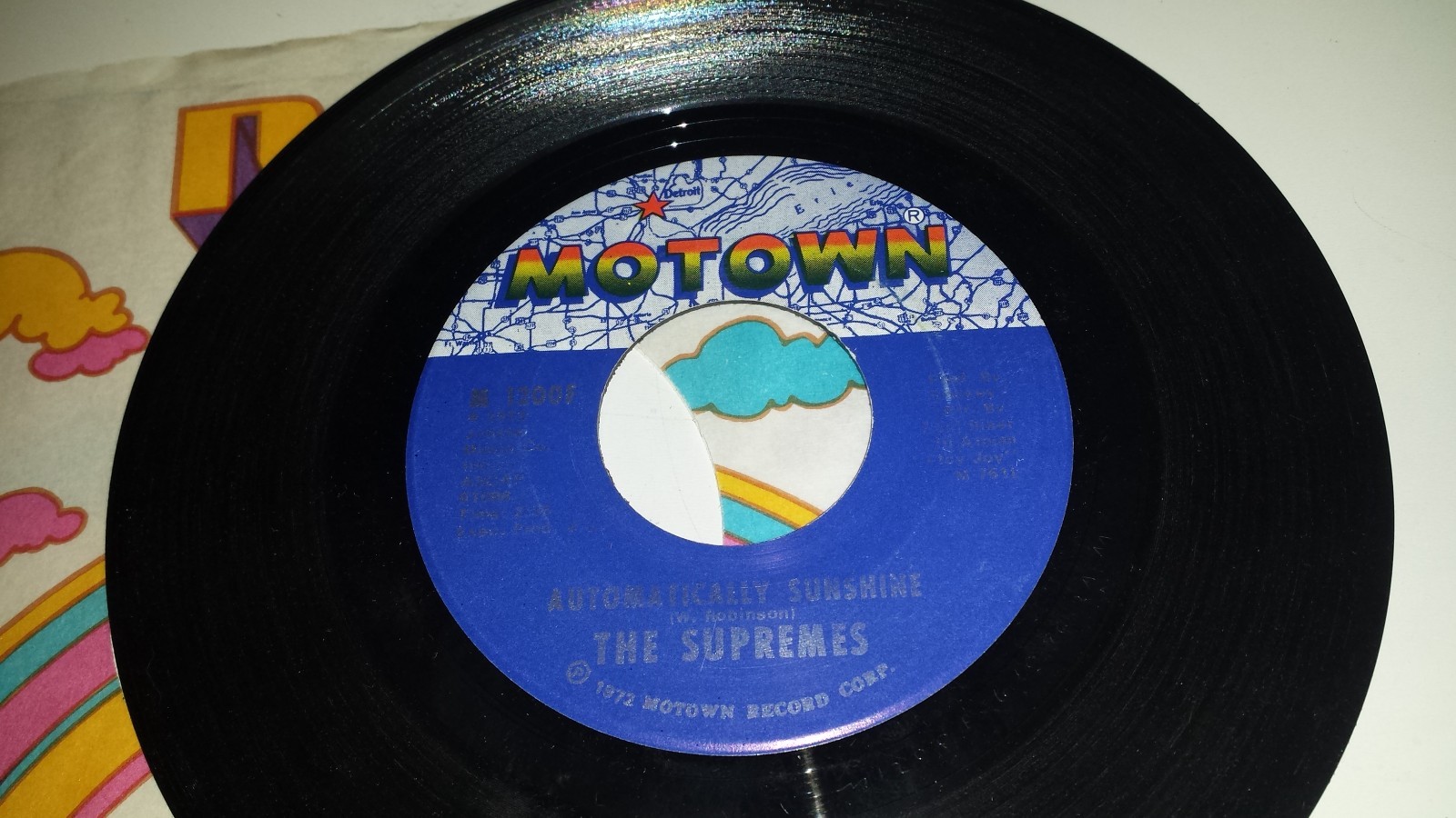 THE SUPREMES Automatically Sunshine / Precious Little MOTOWN 1200 45 ...