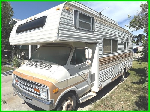 1978 Dodge 22’ Sportsman Fire Ball Class C RV Gas Engine Clean Inside ...