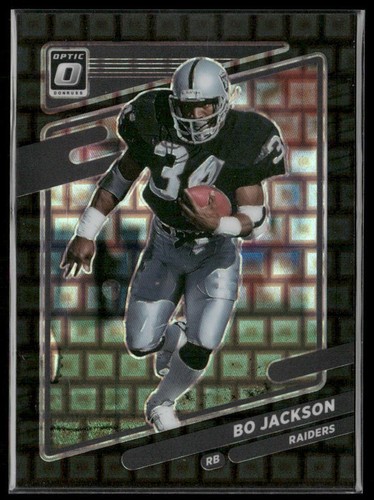 2021 Panini Donruss Optic - Black Pandora Prizm #44 Bo Jackson /25 for ...