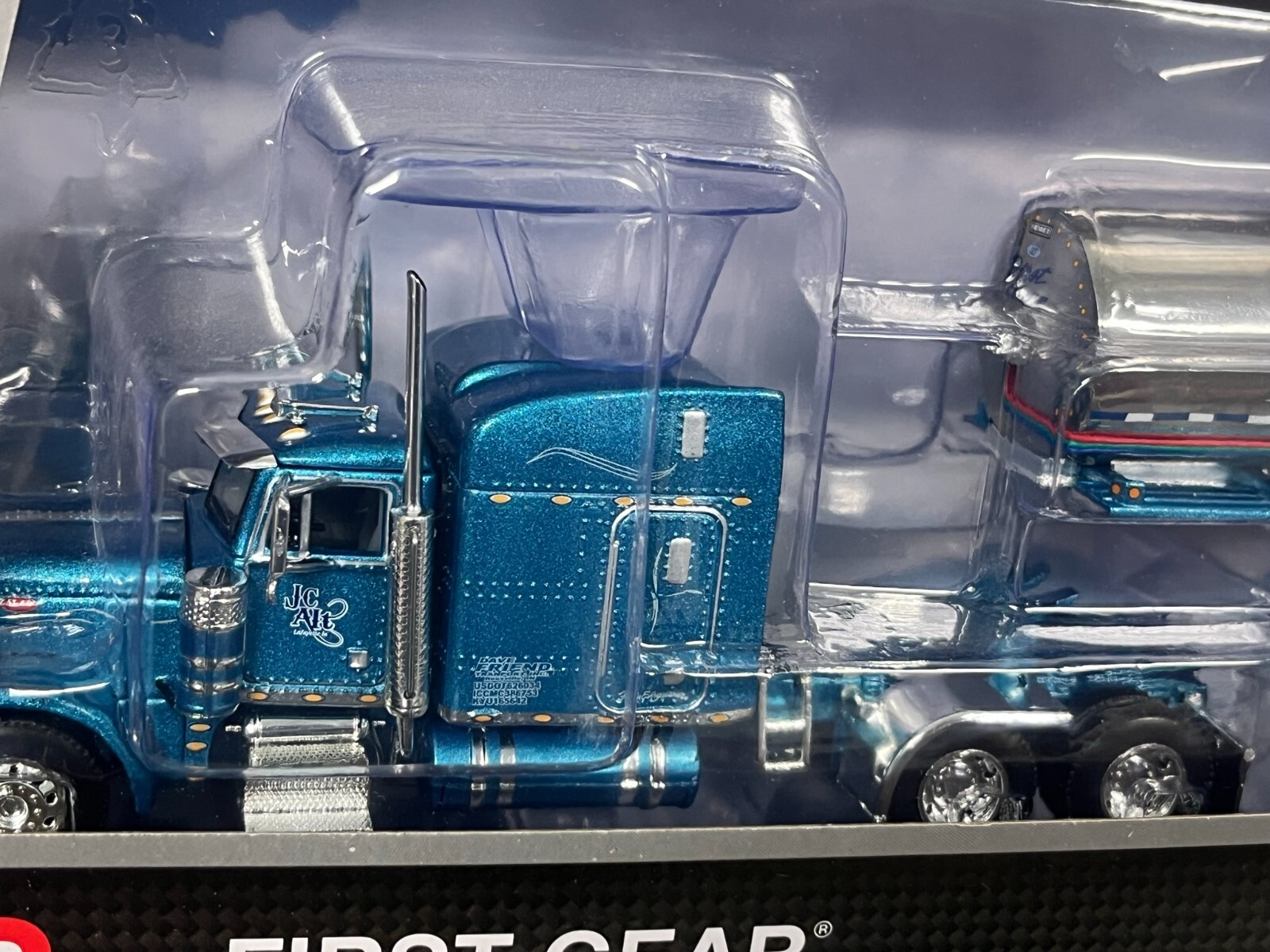 Peterbilt 379 w/ Brenner Tanker JC ALT FIRST CLASS 68-0968 1:64 DCP NIB ...