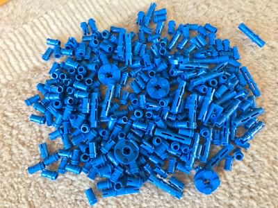300 LEGO brand new blue TECHNIC Connector Peg STAR WARS NINJAGO CITY ...