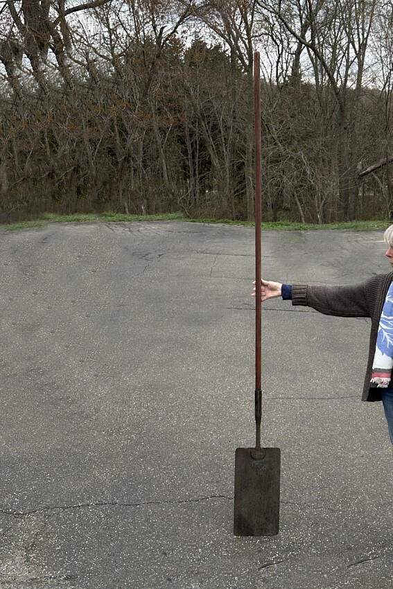 Original Antique whale flensing tool or blubber spade 19thc used when ...