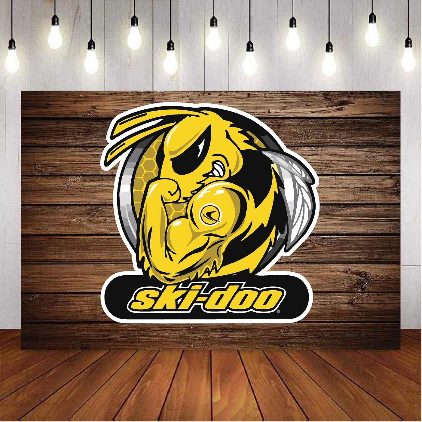 Snowmobile Skidoo Ski-doo Bee DECAL STICKER LAMINATED | eBay