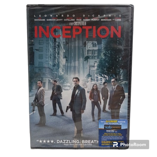 Inception DVD New Sealed 883929106127 | eBay