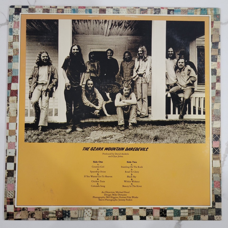 The Ozark Mountain Daredevils - Self Titled Debut Vinyl LP - 1973 - A&M ...